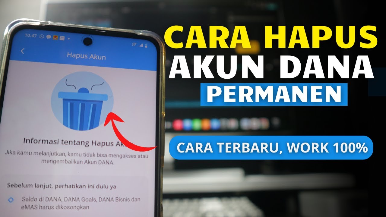 Cara Menghapus Akun Dana Permanen | Hapus Akun DANA Terbaru - YouTube