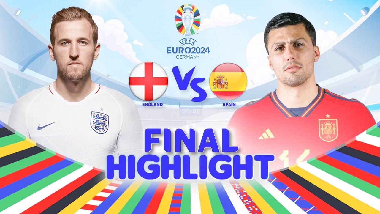Final Spain 2-1 England| Highlight Euro Cup Final - YouTube