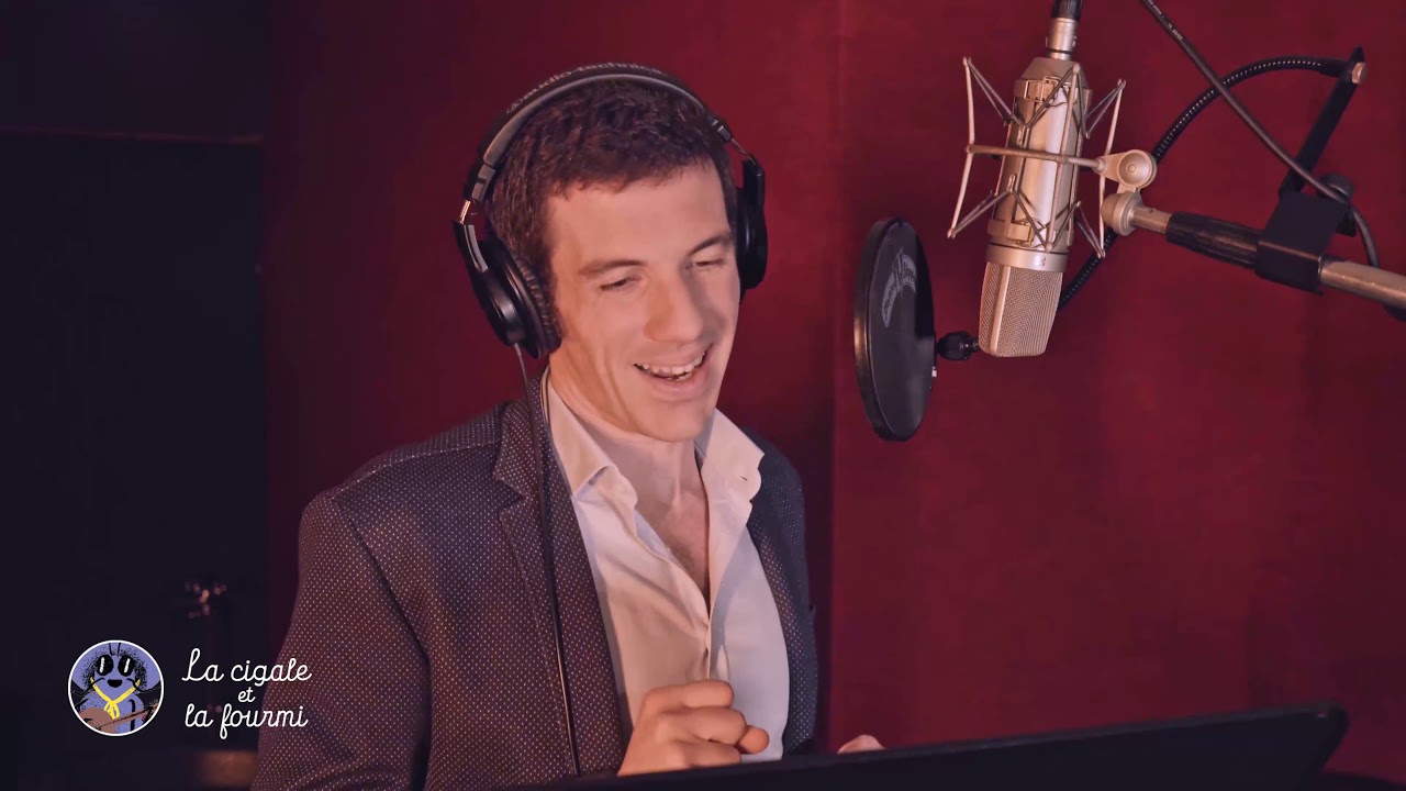 LA CIGALE ET LA FOURMI racontée par Vincent FERNANDEL - Fables de La ...