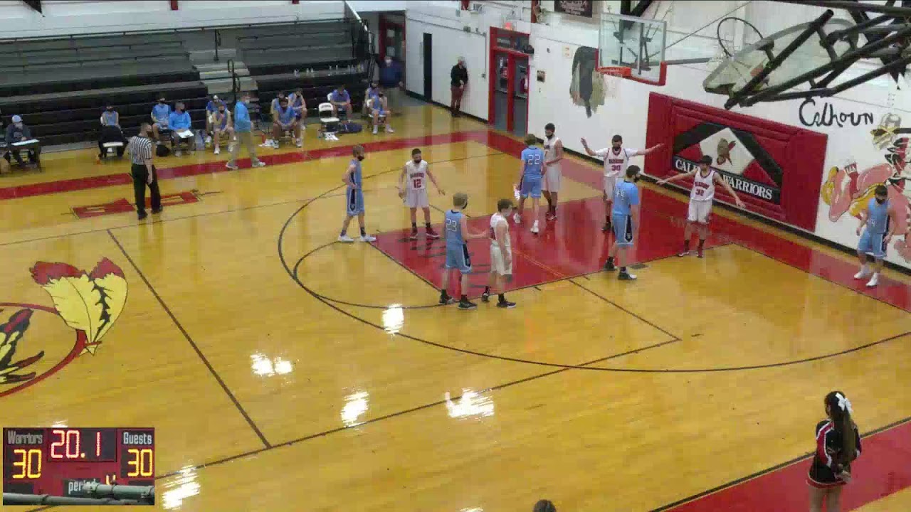 Calhoun vs. Triopia High School JV Mens' Basketball - YouTube