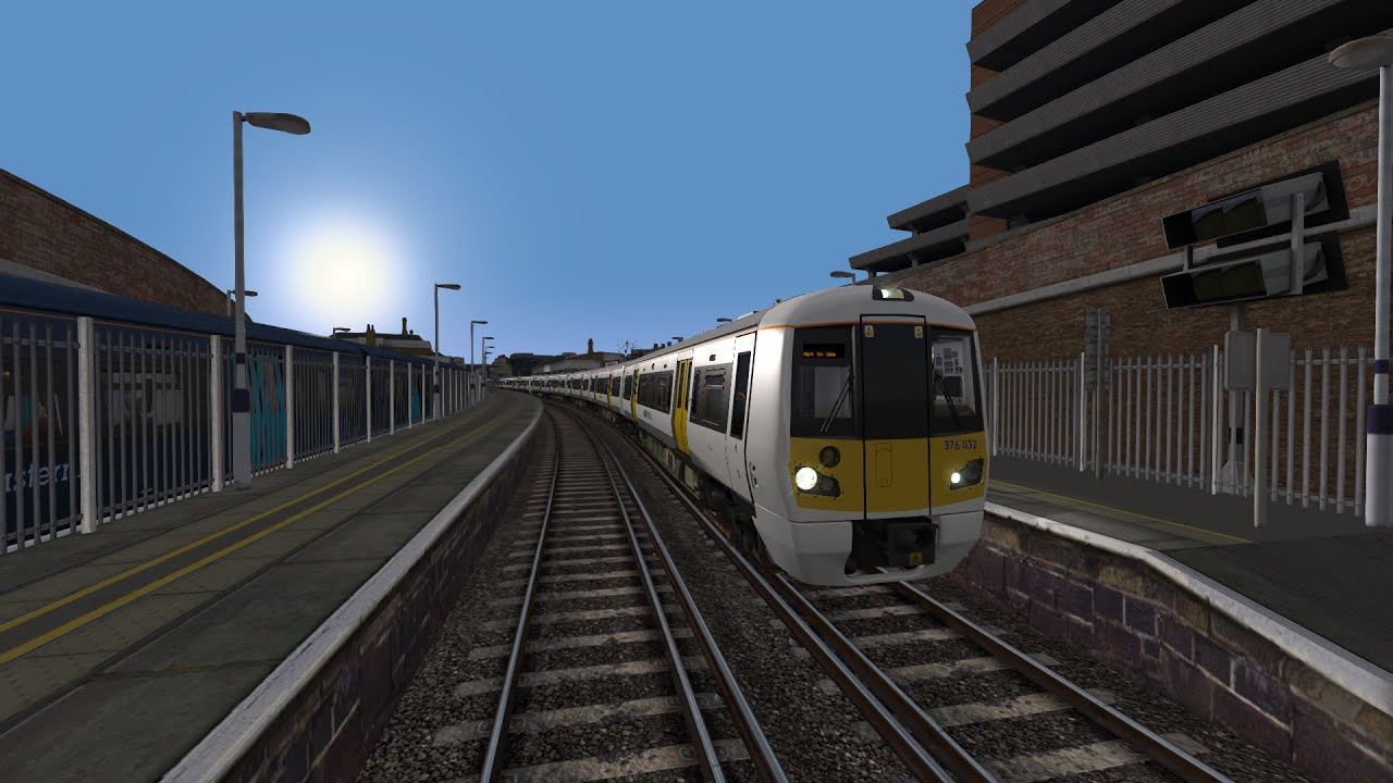 Train Simulator Class 376 Gillingham to London Charing Cross via ...
