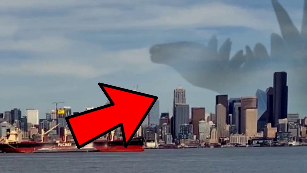 Giant Legendary Monster the size of the city Sighting Caught on Camera ...