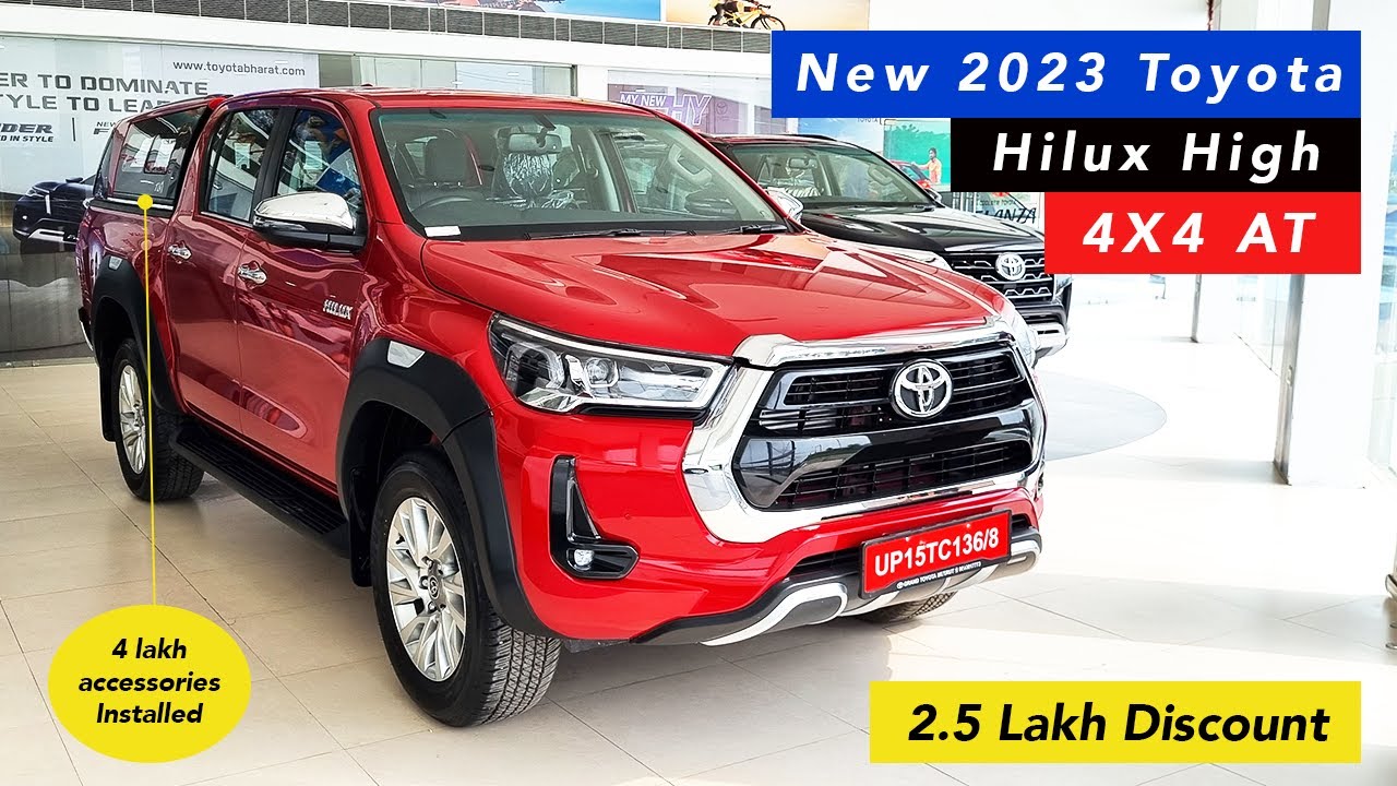 Toyota Hilux High Top Model On Road Price, Features, Interior and ...
