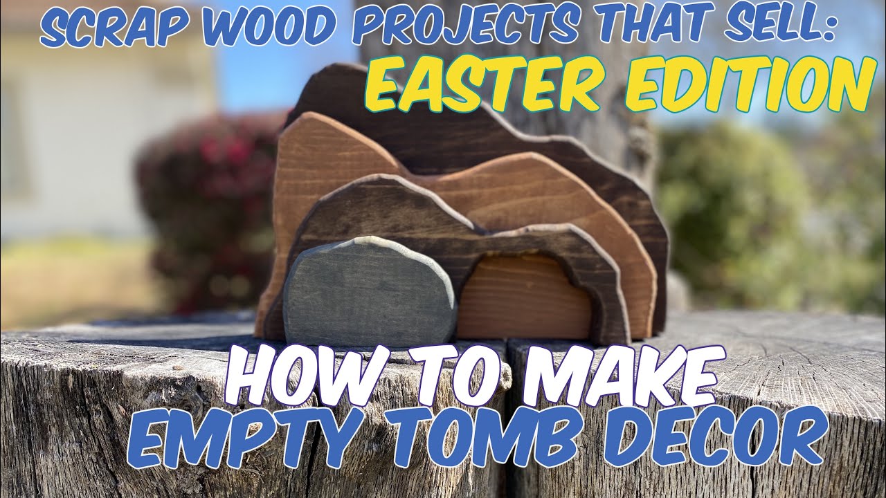 How to Make Emtpy Tomb Easter Decor | How to Make He Is Risen Empty ...