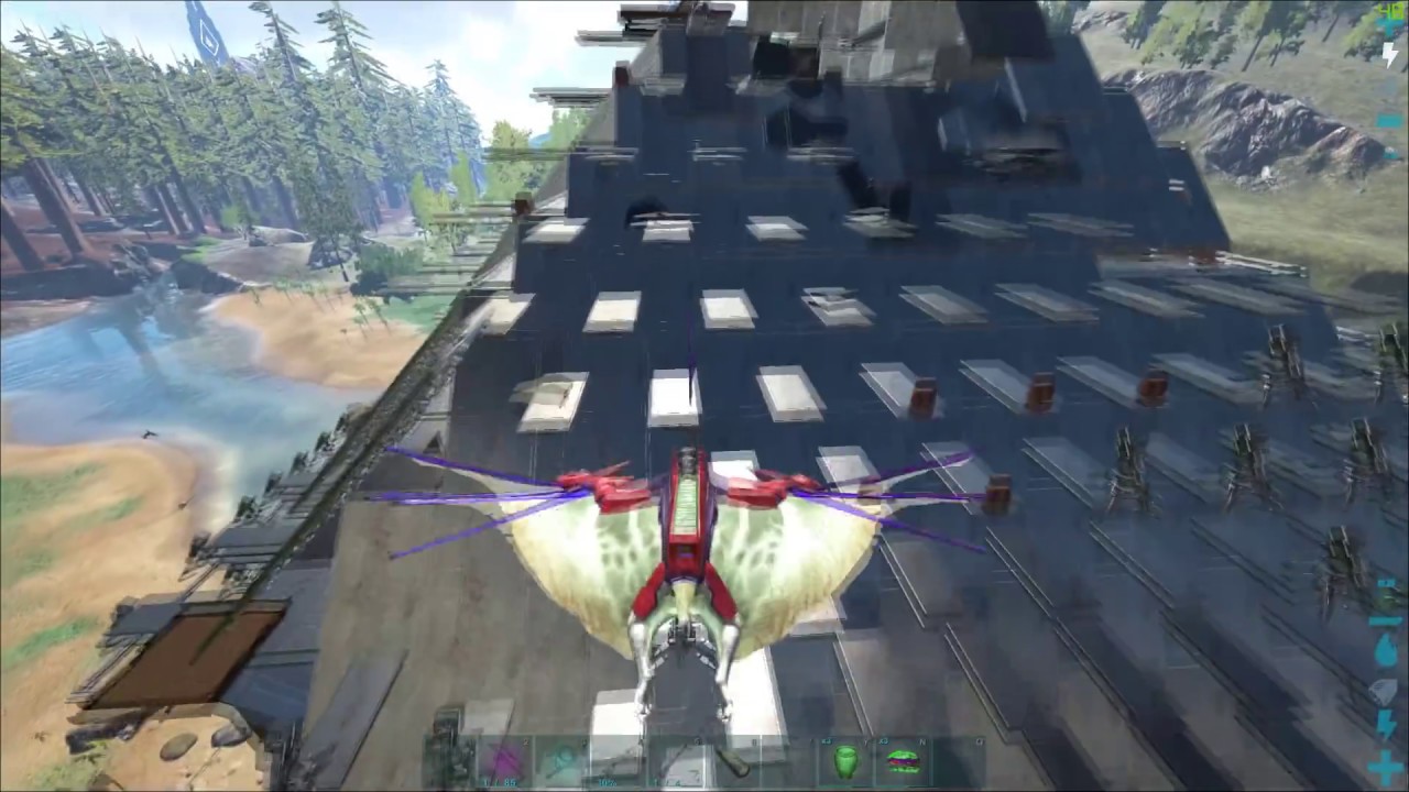 ARK:Official PVP.WIPE BASE+MEAT RUN - YouTube