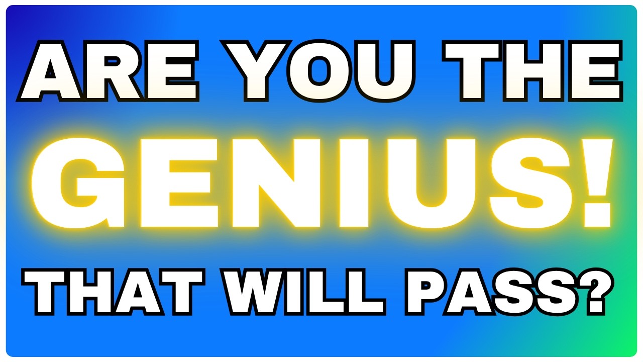 If You Score 6 out of 25 You Are Insanely Smart! [GK] - YouTube