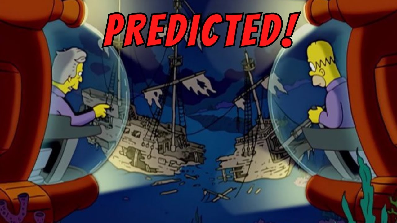 The Simpsons Predicted The Lost Titanic Submarine - PROOF - YouTube