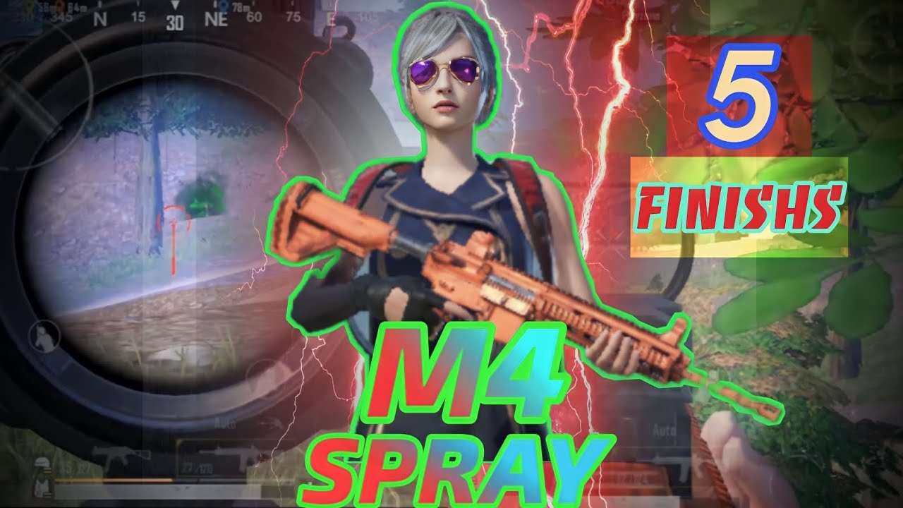 M4 SPRAY NEXT LEVEL 💥 |• BGMI GAMEPLAY | Bgmi gameplay video | #bgmi ...