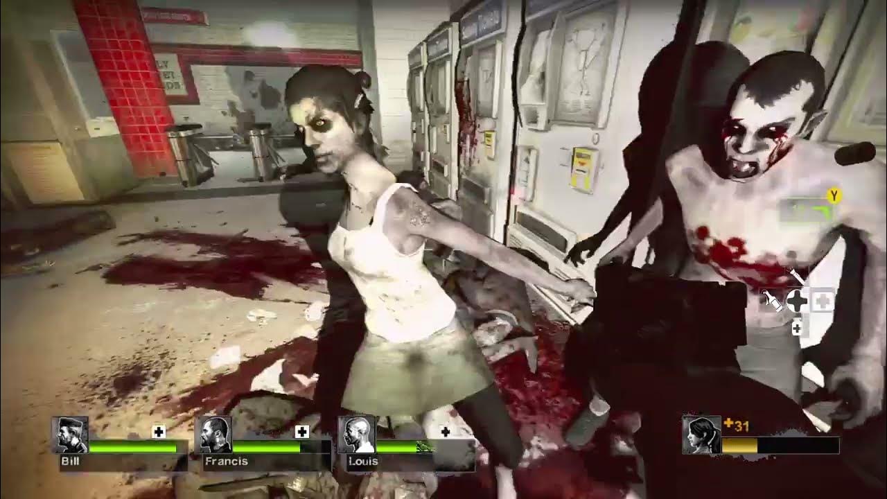 Left 4 Dead 2 - Realism Mode - Pistol Only Challenge - No Mercy - Advanced Difficulty - Part 1 ...