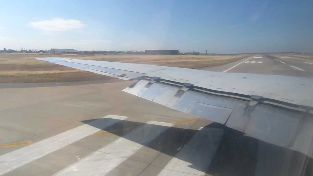 ATI Douglas DC-8-62CF Takeoff from McClellan, CA, USA - Window View ...