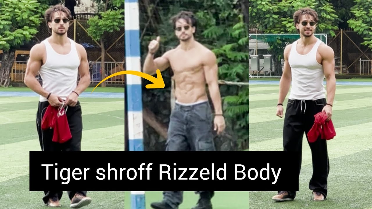 Tiger Shroff Flaunts His Droolworthy Abs Seen At Playing Football Match ...