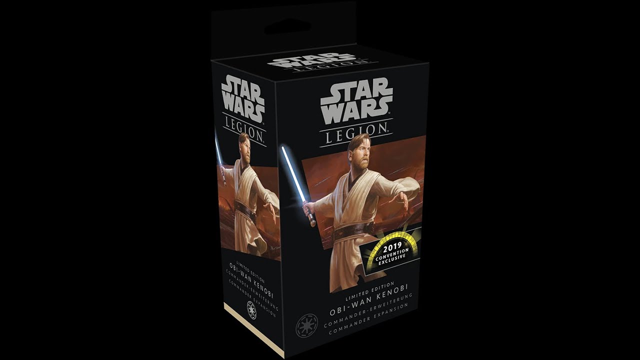 Star Wars Legion Episode 3 Limited Obi-Wan Kenobi Unboxing PL - YouTube