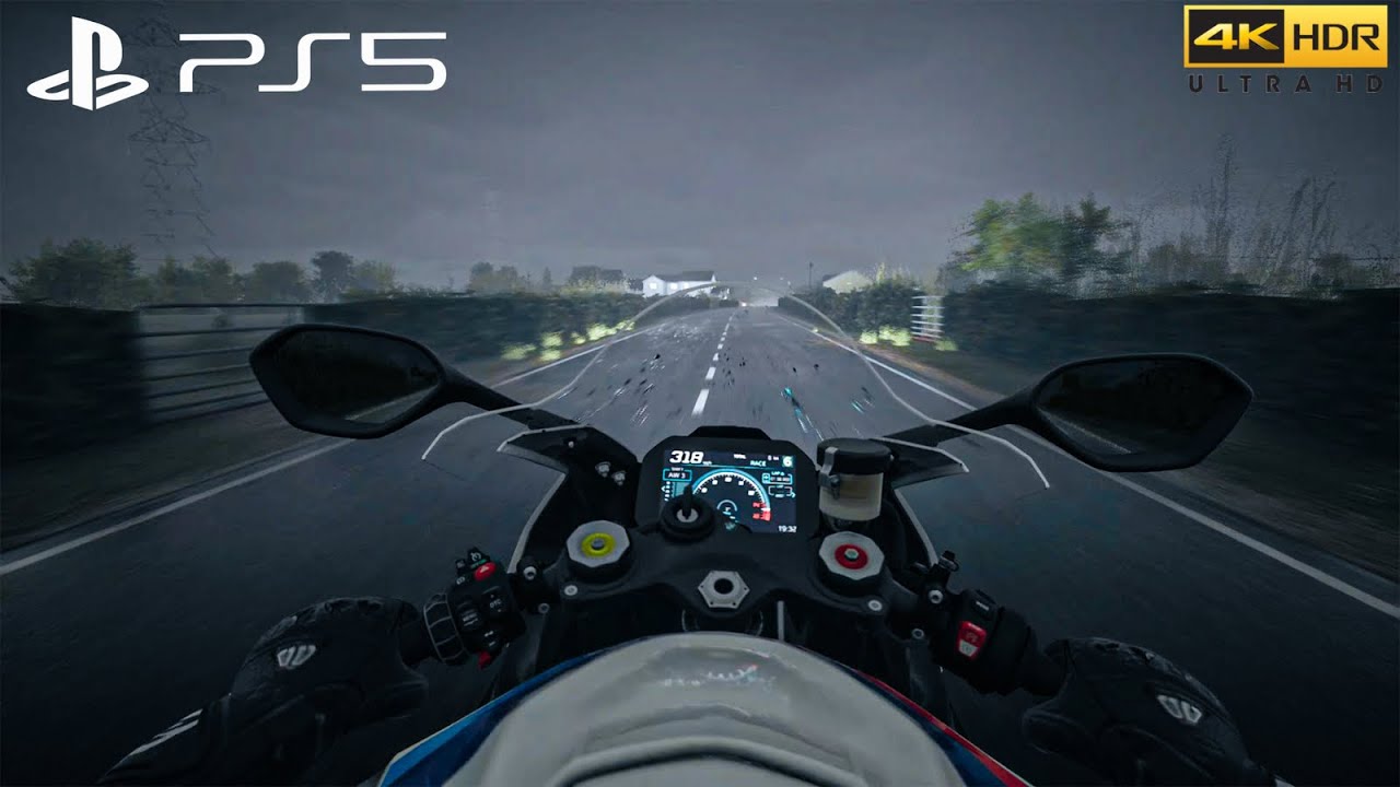 (PS5) Ride 4 in FIRST PERSON | M 1000RR BMW max speed | [4K HDR 60fps ...