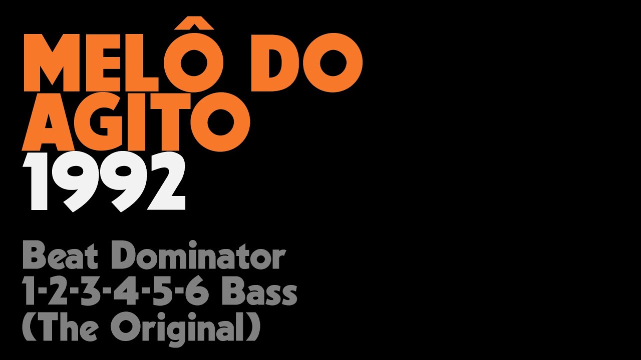 🟠 Beat Dominator - 1-2-3-4-5-6 Bass (The Original) 132 BPM *1992* - YouTube