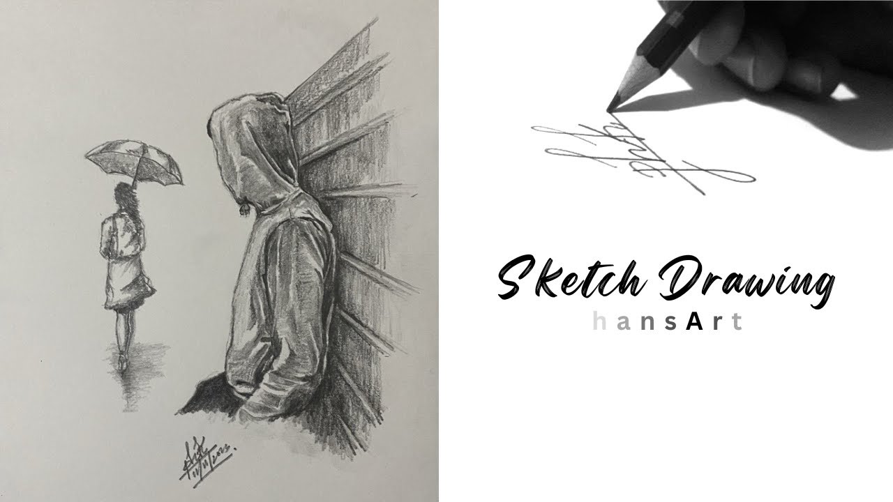Moving Away | Sketch Drawing - YouTube