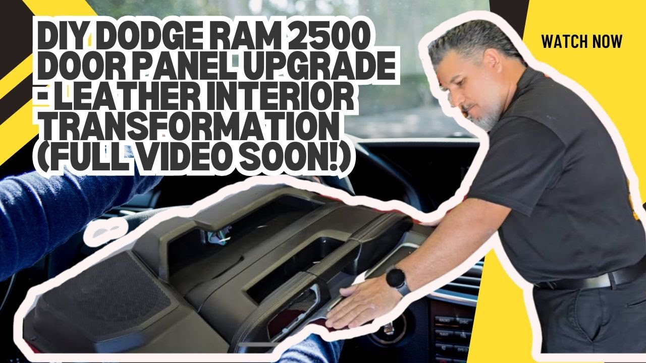 Transform Your 2019 Dodge Ram Door Panels + More Interior Upgrades ...
