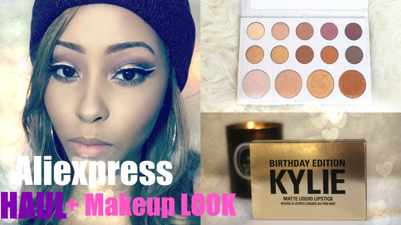ALIEXPRESS MAKEUP HAUL + MAKEUP LOOK - YouTube