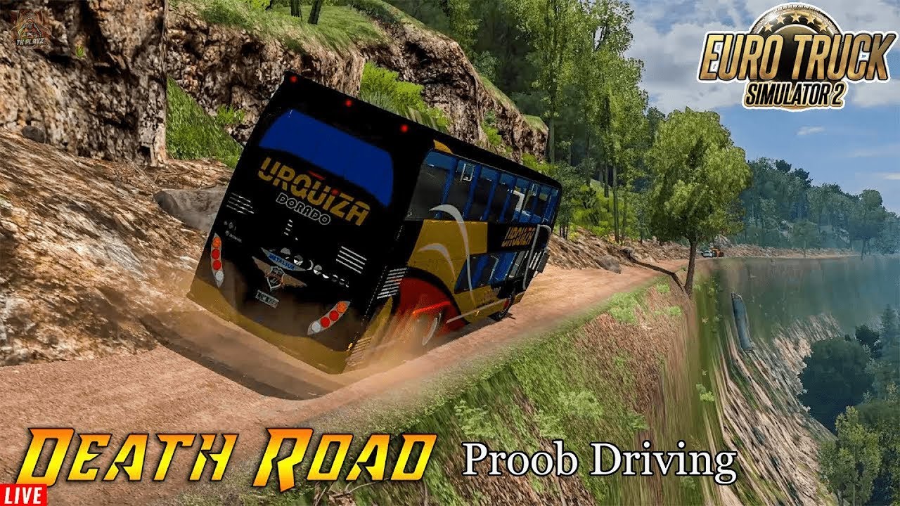 Death Road Proob Driving Euro Truck Simulator 2 Live Tamil | Ets2 Death ...