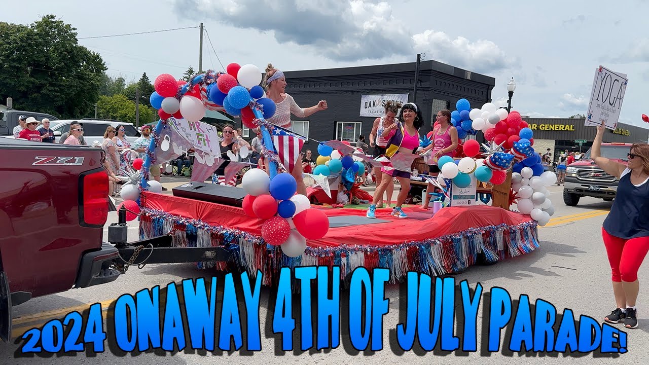 2024 Onaway 4th Of July Parade! 4K - YouTube
