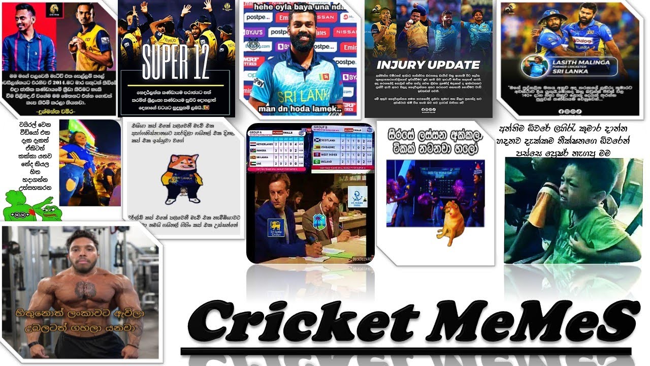 Sri Lankan Athal Meme Cricket MeMeS Part #8 | ATHAL SINHALA SL vs ...