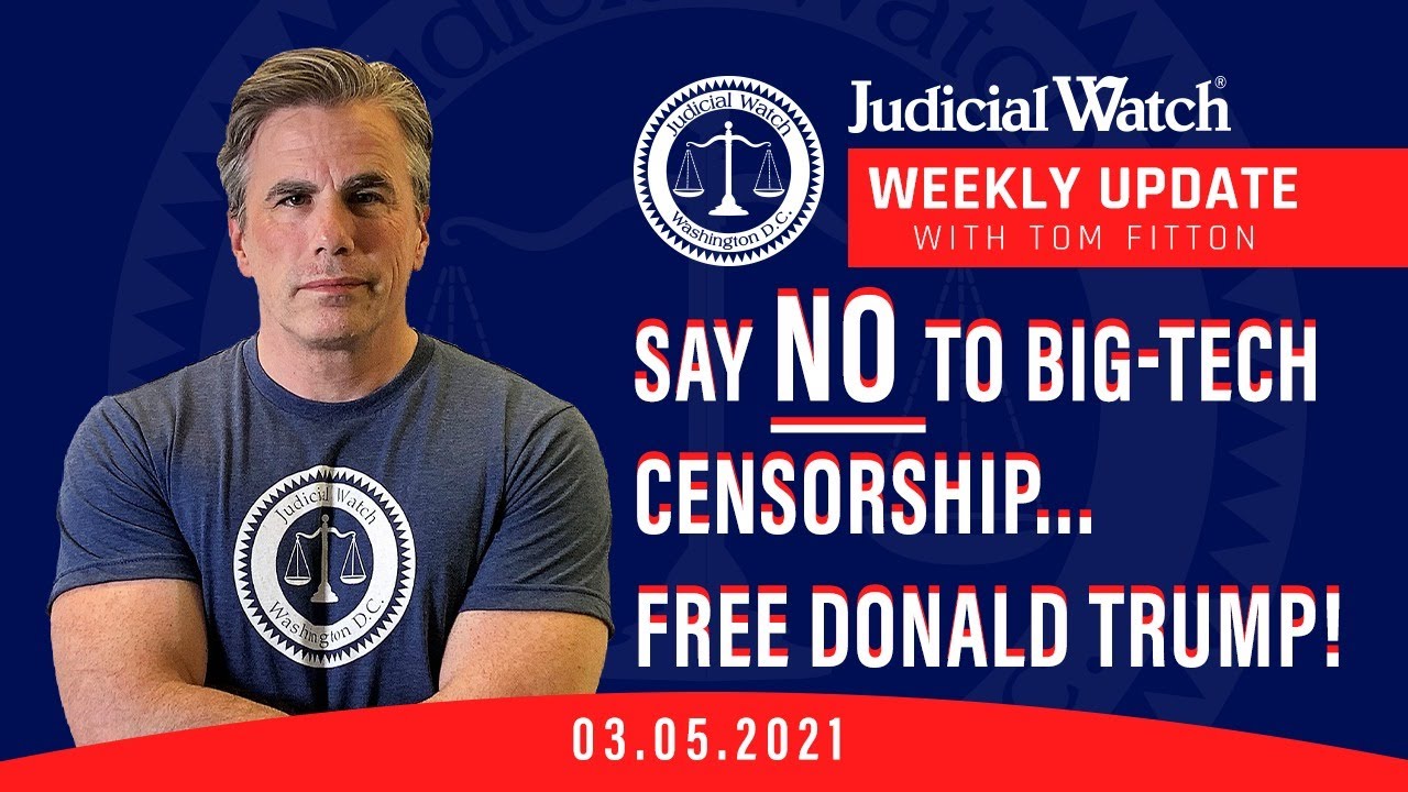 SAY NO TO BIG-TECH CENSORSHIP—Free Donald Trump! Left Seeks to Abuse ...