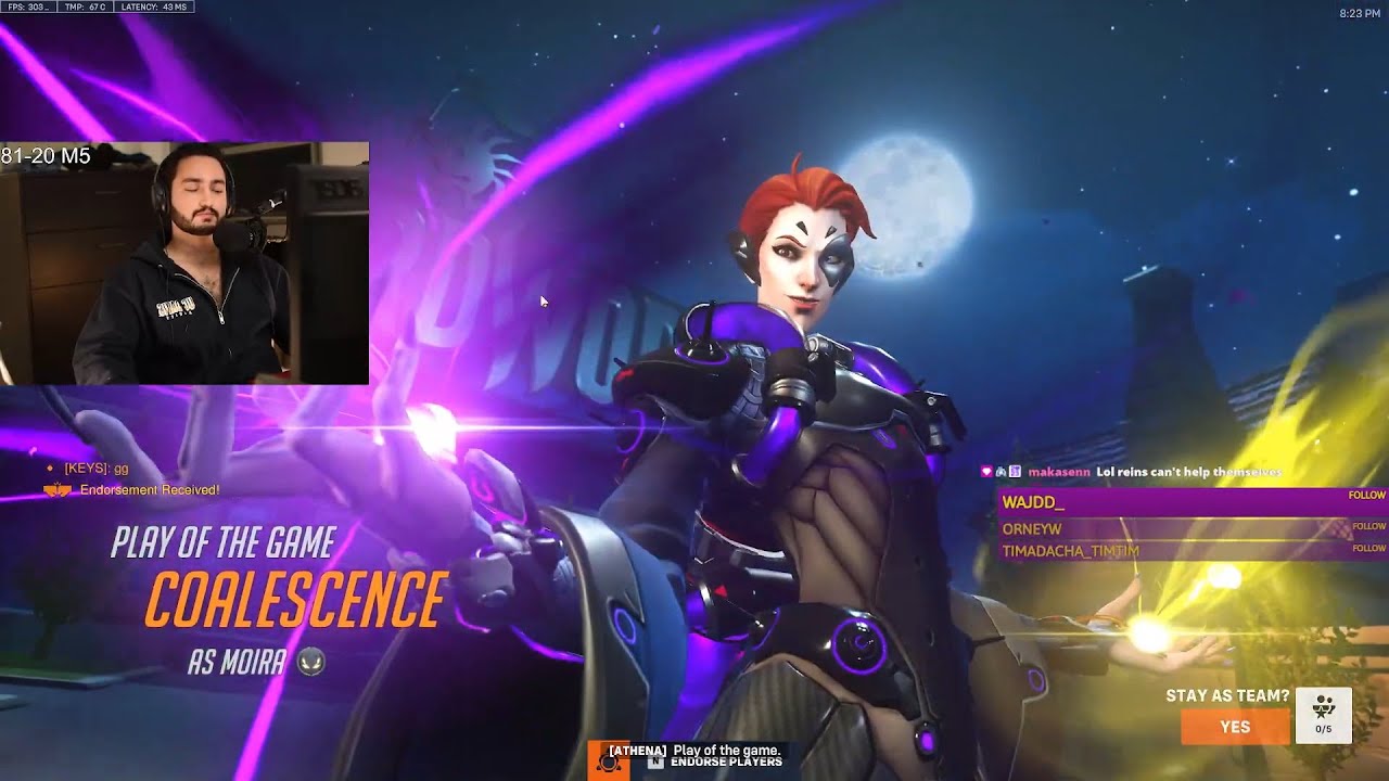 POTG! This is How The best Moira looks in OW 2 - TESLA MOIRA OVERWATCH ...