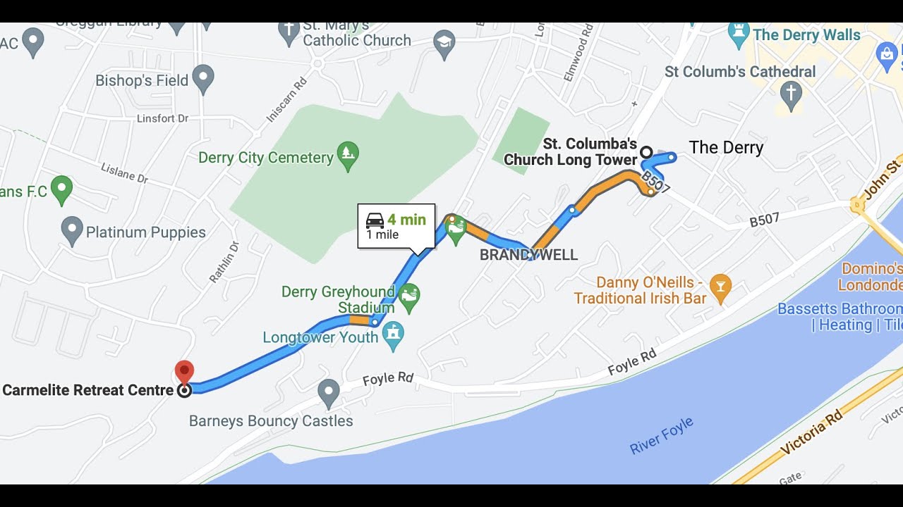 Men's Adoration Derry 19th, Logistics, Food, Parking, Accommodation ...
