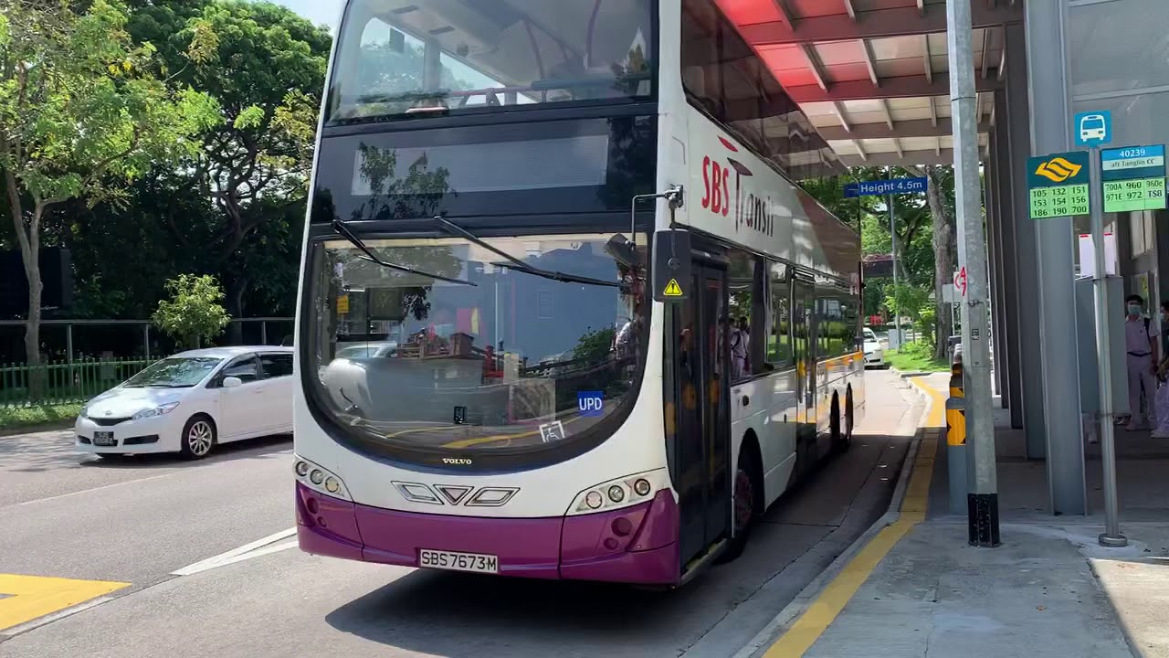 SBS Transit Volvo B9TL (Wright Eclipse Gemini 2) (Batch 1) SBS7673M on ...