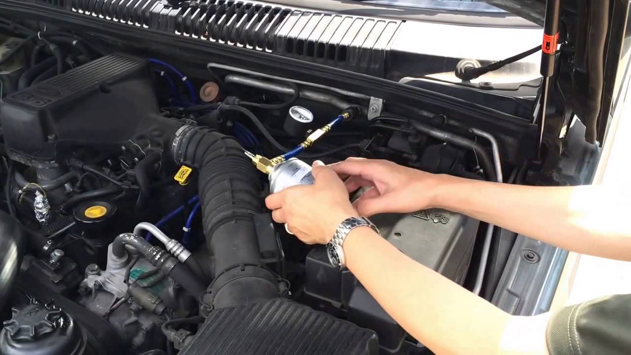 AC Gas Filling -------By simple steps - YouTube