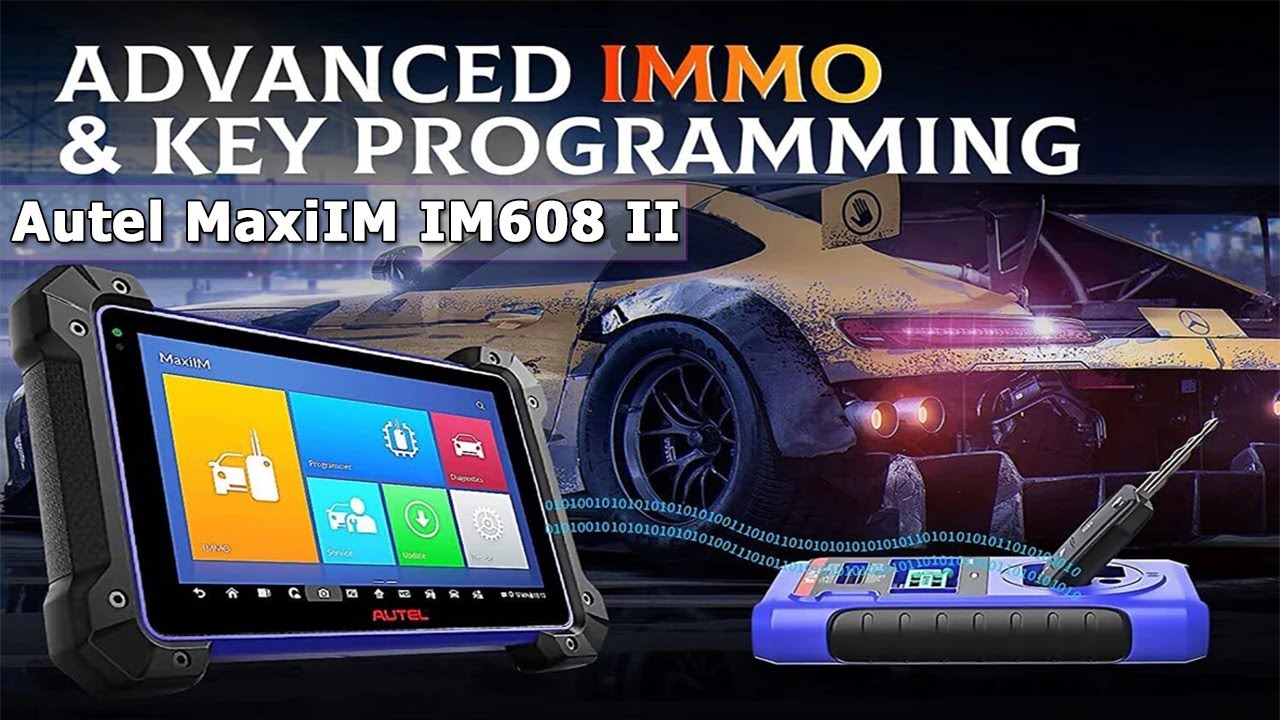 Autel MaxiIM IM608 II IMMO - FULL Auto Key Programmer & Diagnostic Tool ...