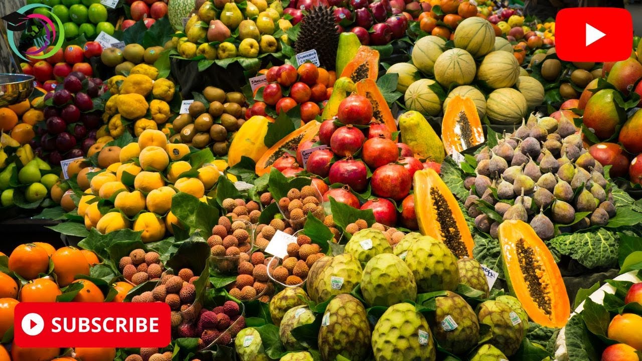 IDENTIFICATION OF FRUITS WITH ENGLISH AND SCIENTIFIC NAMES - YouTube