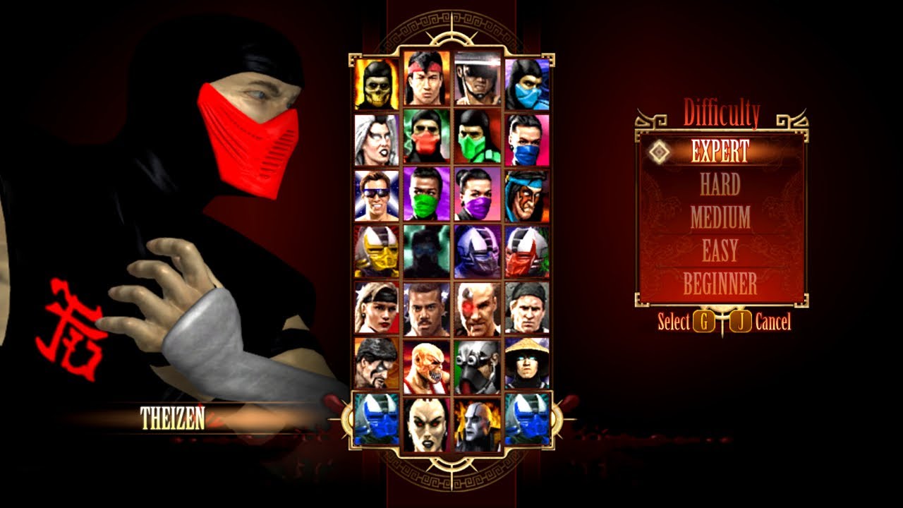Mortal Kombat 9 - THEIZEN MKP MOD - NEW Expert Arcade Ladder Gameplay ...