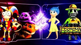 Digital Circus Animation Vs Inside Out 2 Vs Smiling Critters Sad Story ...