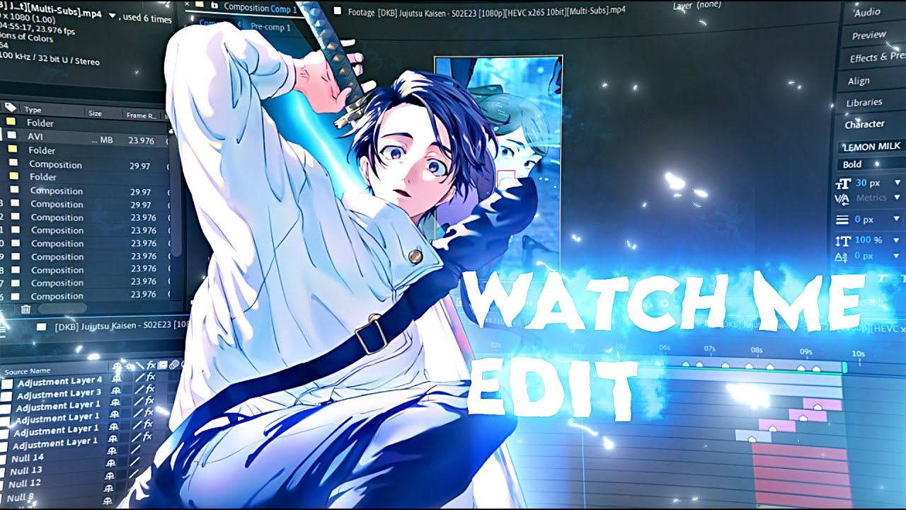Watch me edit | AMV Jujutsu kaisen Yuuta PONK edit - YouTube