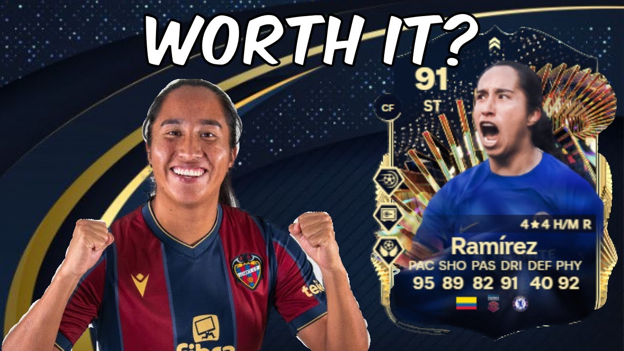 91 Mayra Ramirez Live TOTS SBC Player Analysis!! || EA FC 24 Ultimate ...