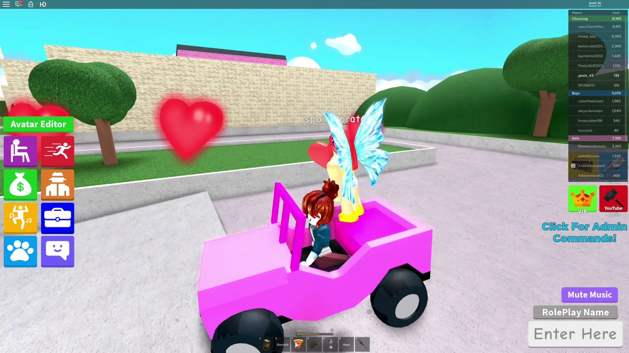 playing BOYS AND GIRLS DANCE CLUB on roblox - YouTube