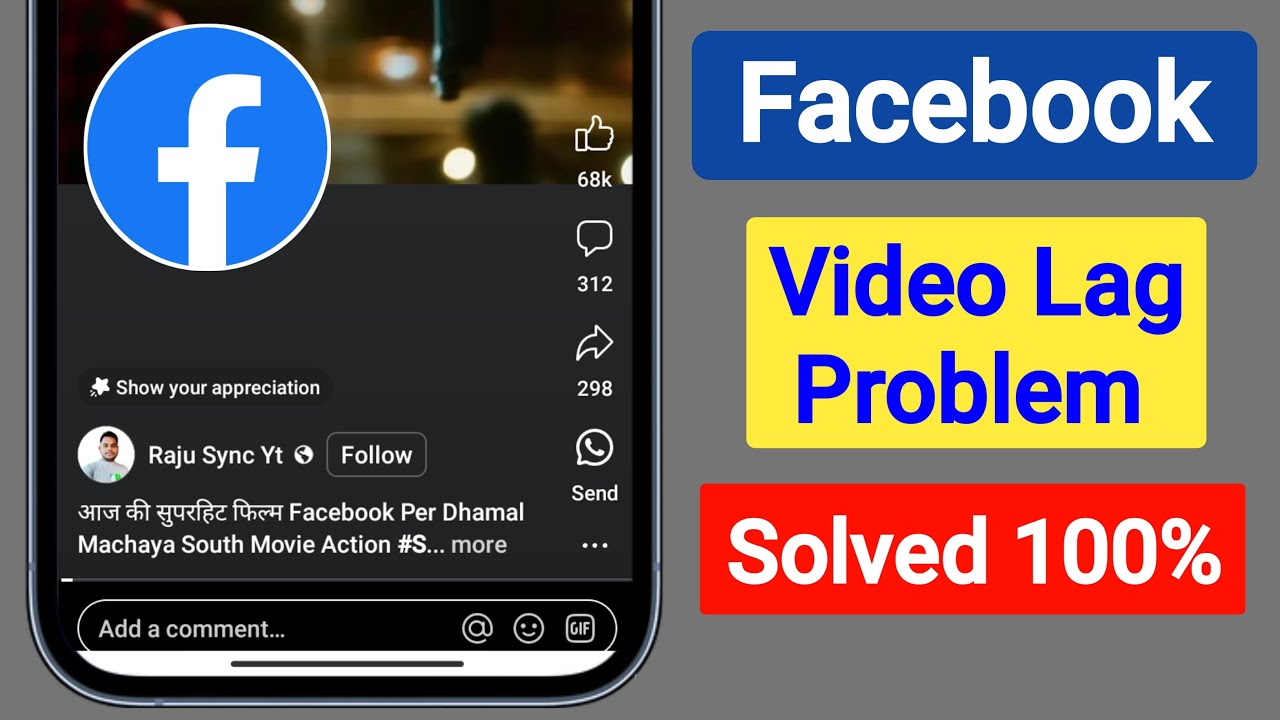 How to Fix Facebook Video Lag Problem | Facebook Reels Video Lagging ...