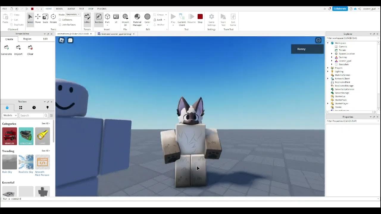 working custom player animations - YouTube