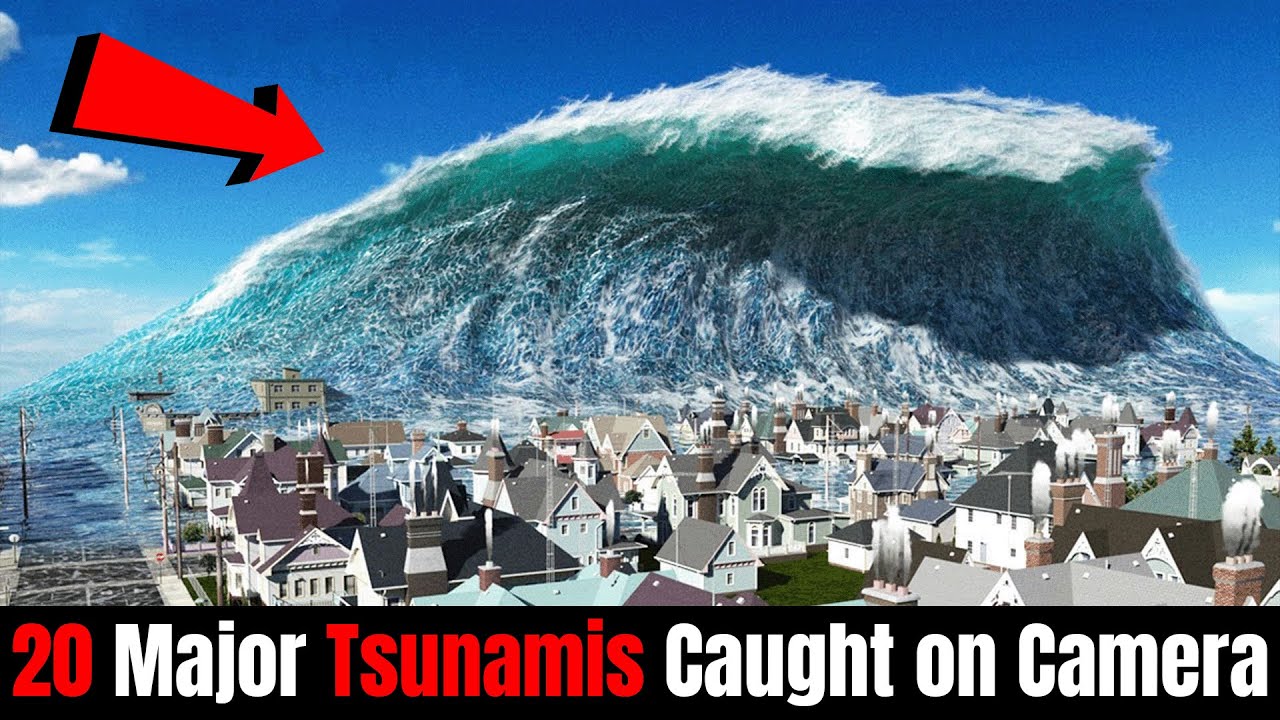 20 Major Tsunamis Caught on Camera | Real Images - YouTube