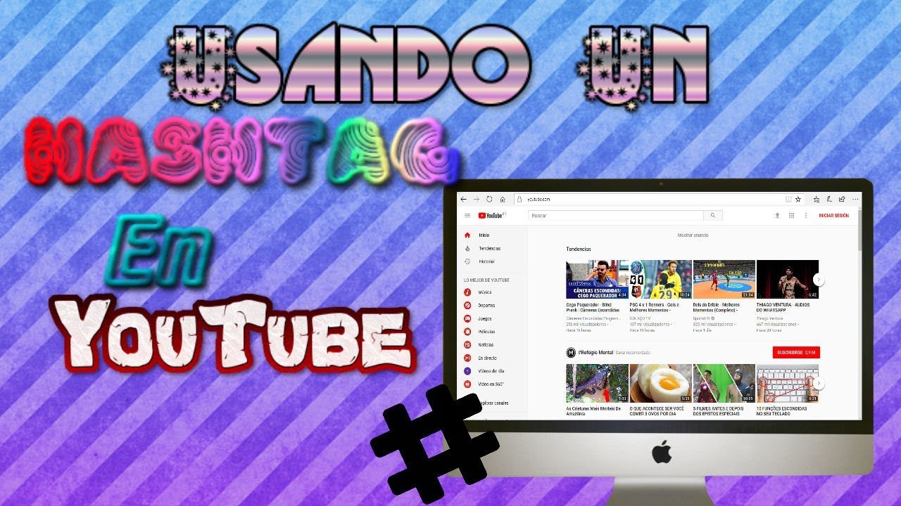 Como Agragar Un Hagstag al Titulo de Tu video - Karime Ramirez - YouTube