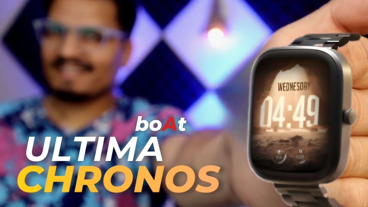 Boat Ultima Chronos Smartwatch 🔥| 1.96" AMOLED ⚡| Single Chip Calling 😱 ...