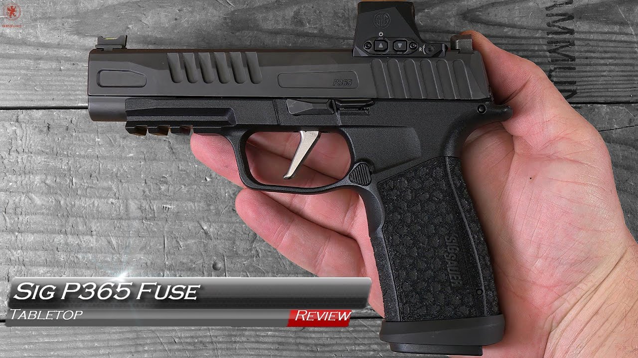 Sig P365 Fuse Tabletop Review and Field Strip - YouTube