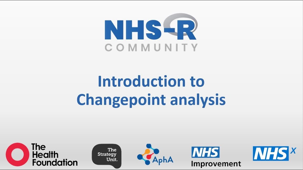 Introduction to changepoint analysis - YouTube