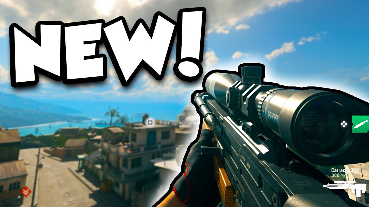 NEW WA2000 SNIPER! (Modern Warfare 2 Carrack .300 Sniper) - YouTube