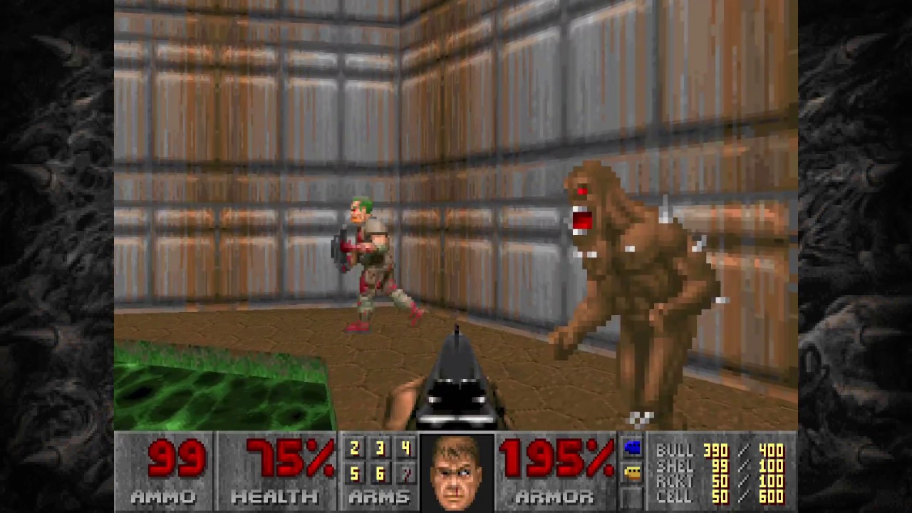Let's Play | Doom: Double Impact (PS4) - Part 4 | Monsters Everywhere ...