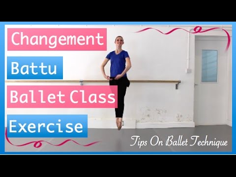 Improve Your Changement Battu - Changement Battu Ballet Class Exercise ...
