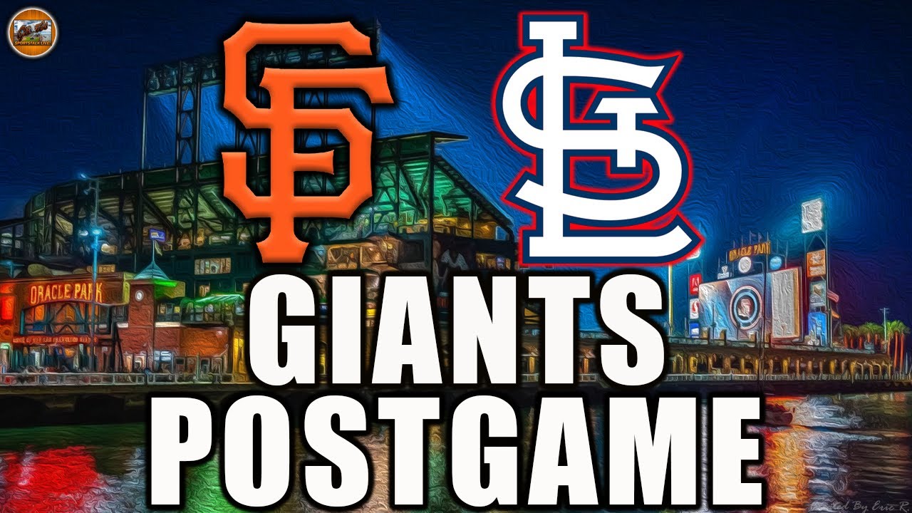 San Francisco Giants vs Saint Louis Cardinals Game 1 Postgame - YouTube