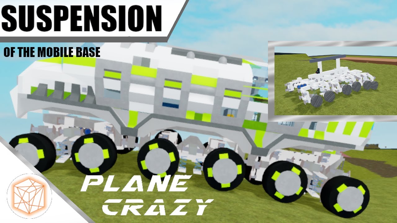 Explaining the SUSPENSION of the Mobile Base Offroader (ROBLOX Plane Crazy) - YouTube