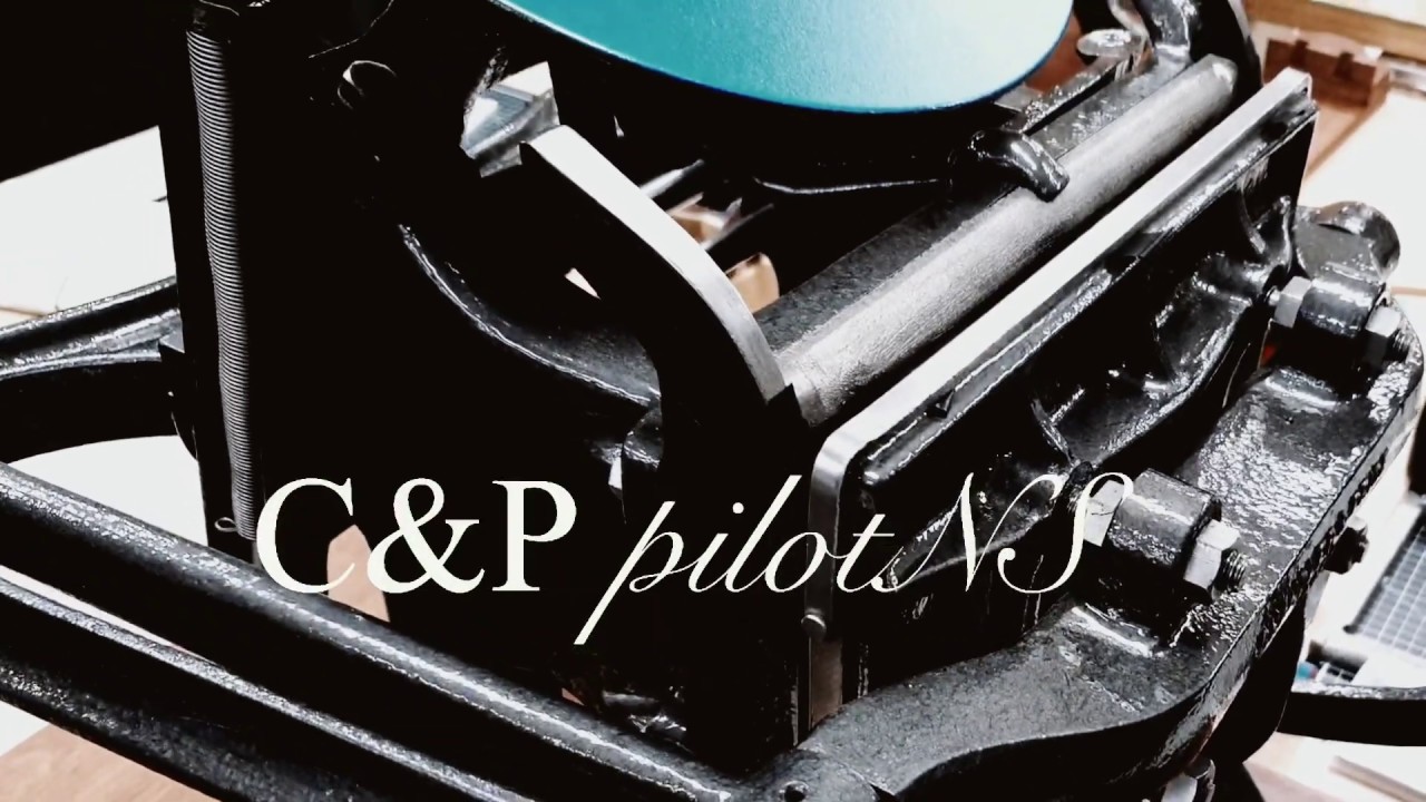 C&P Pilot Letterpress #shorts - YouTube
