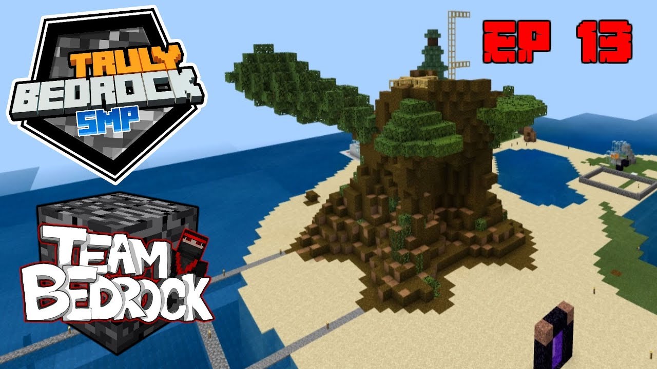 TreeHouse Upgrade EP 13 Minecraft 1.10 Update Truly Bedrock - YouTube